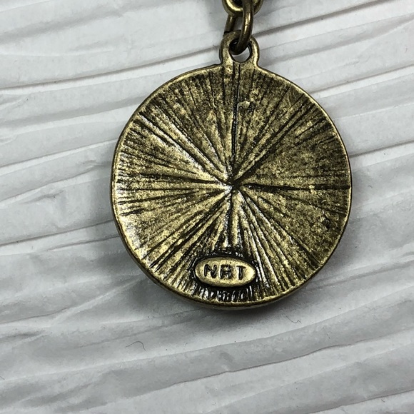 NRT | Jewelry | Vintage Nrtavon Bronze Lariat Necklace Gemstones | Poshmark